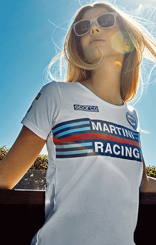 T-SHIRT REPLICA│SPARCO × MARTINI HERITAGE COLLECTION